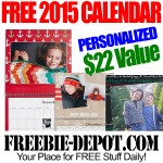 FREE Personalized Photo Wall Calendar – FREE 2015 Calendar with ...