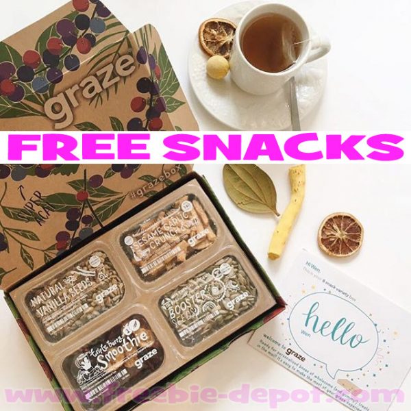 FREE Box of 4 Snacks + More FREE Boxes for Referrals! | Freebie Depot