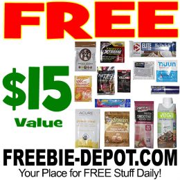 FREE Nutrition & Wellness Sample Box – 10+ SAMPLES! $15 Value | Freebie ...