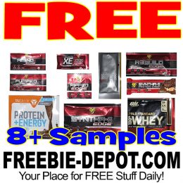 FREE Nutritional Supplement & Protein Sample Box – 8+ FREE Samples – $8 ...